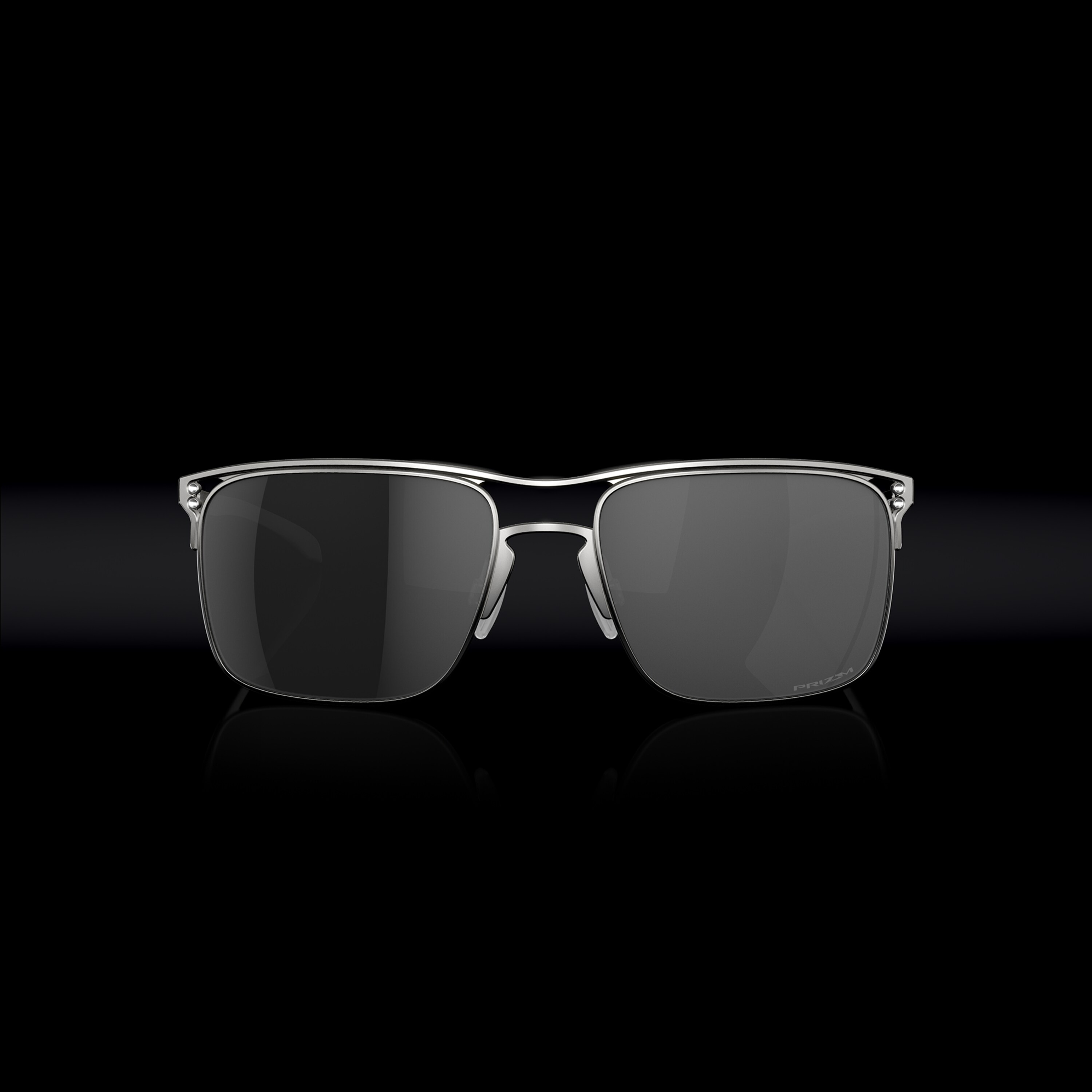 Holbrook™ TI Prizm Black Lenses, Satin Chrome Frame Sunglasses | Oakley® US