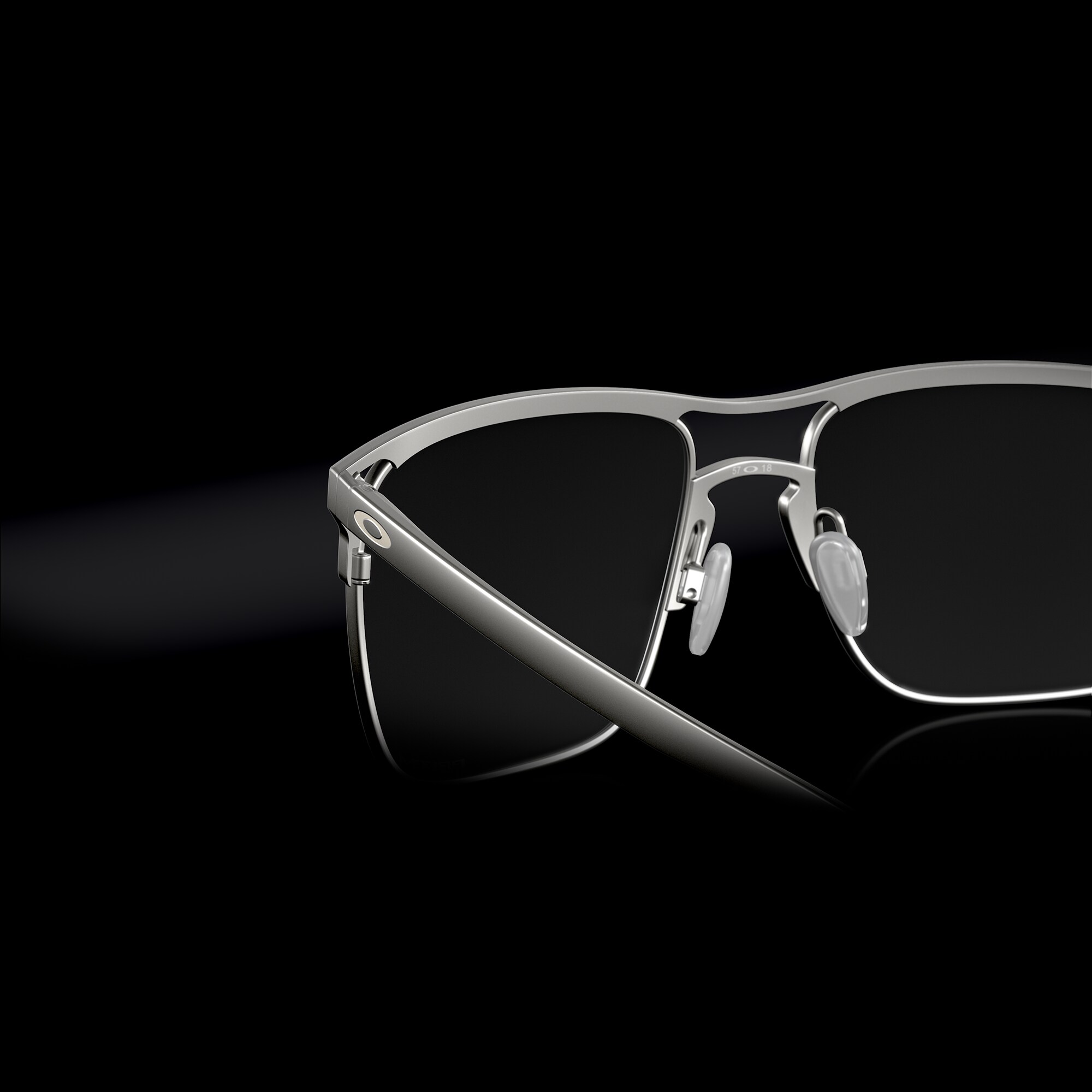 Holbrook™ TI Prizm Black Lenses, Satin Chrome Frame Sunglasses | Oakley® US
