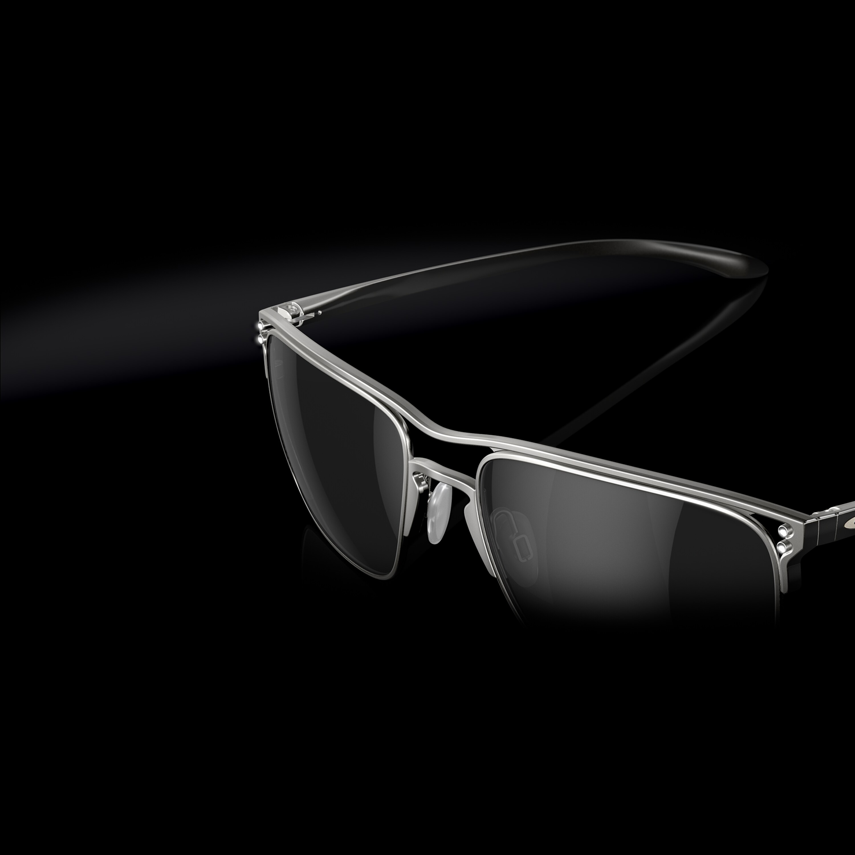 Holbrook™ TI Prizm Black Lenses, Satin Chrome Frame Sunglasses | Oakley® US