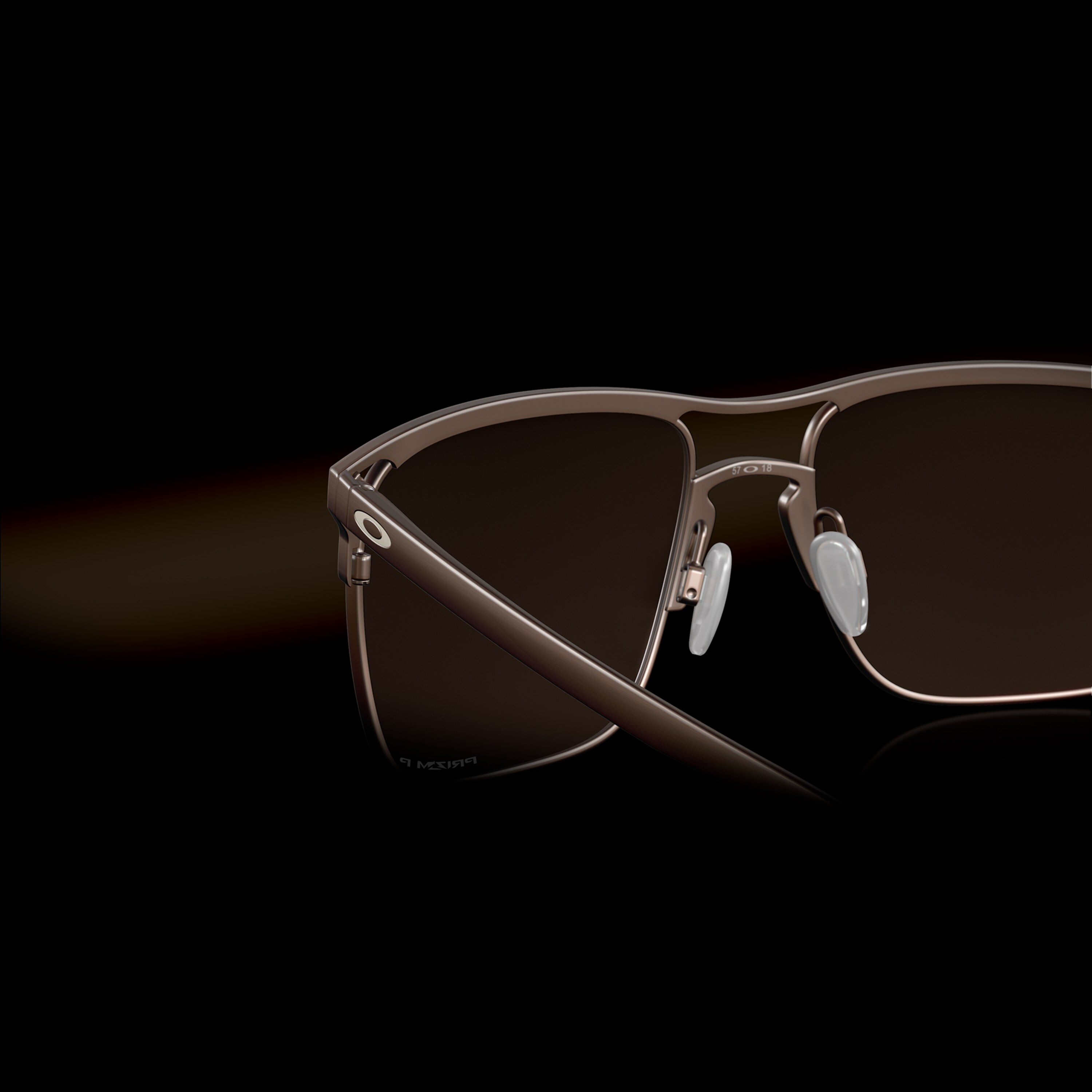 Holbrook™ TI Prizm Tungsten Polarized Lenses, Satin Toast Frame ...