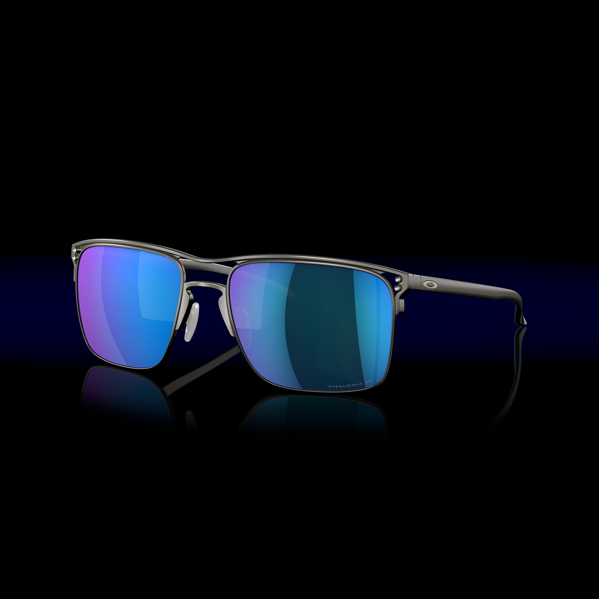 Holbrook™ TI Prizm Sapphire Polarized Lenses, Matte Gunmetal Frame ...