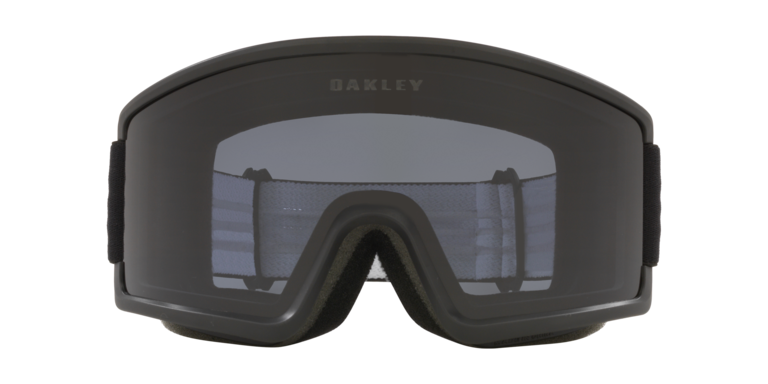 Oakley Target Line L Snow Goggles - Matte Black - Dark Grey - OO7120-01 ...