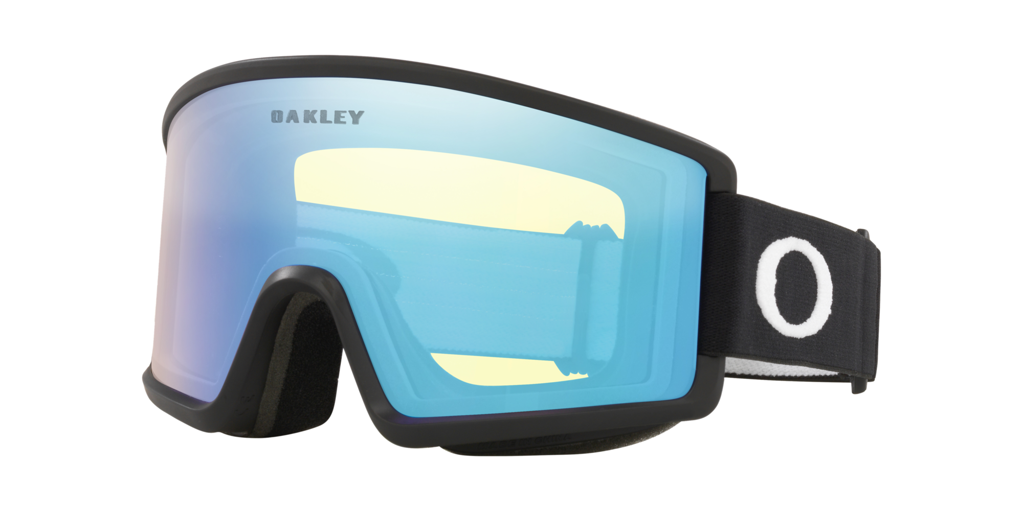 Oakley Target Line L Snow Goggles - Matte Black - High Intensity Yellow ...