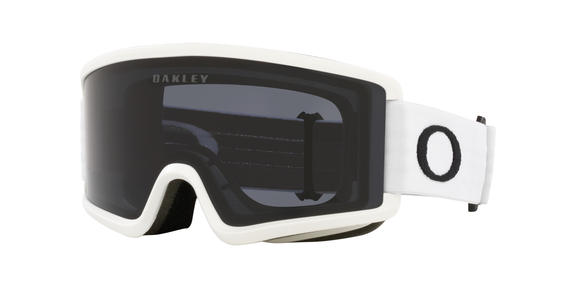 Oakley Target Line S Snow Goggles - Matte White - Dark Grey - OO7122-05 ...