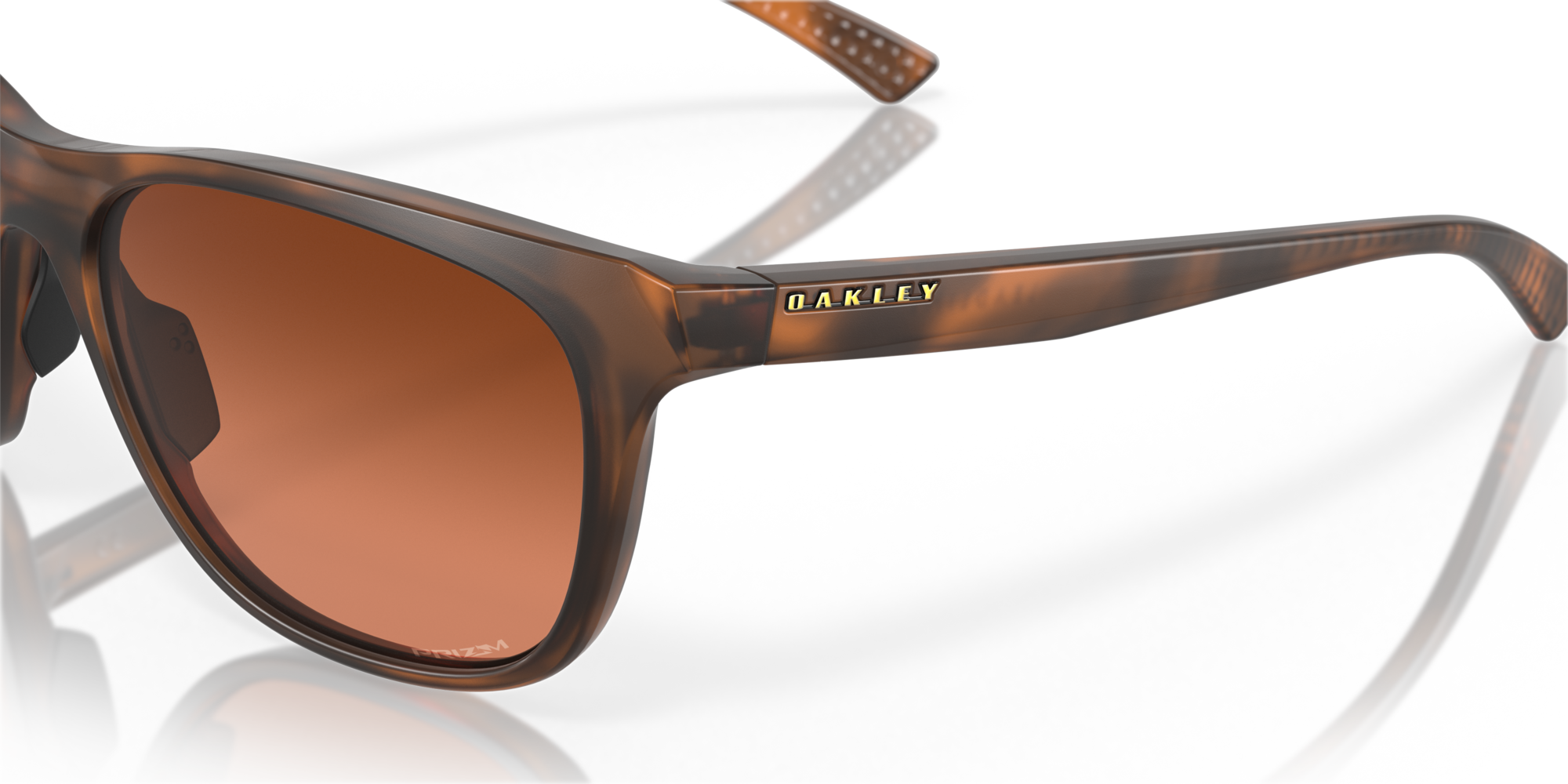 Leadline Matte Brown Tortoise Sunglasses | Oakley® US