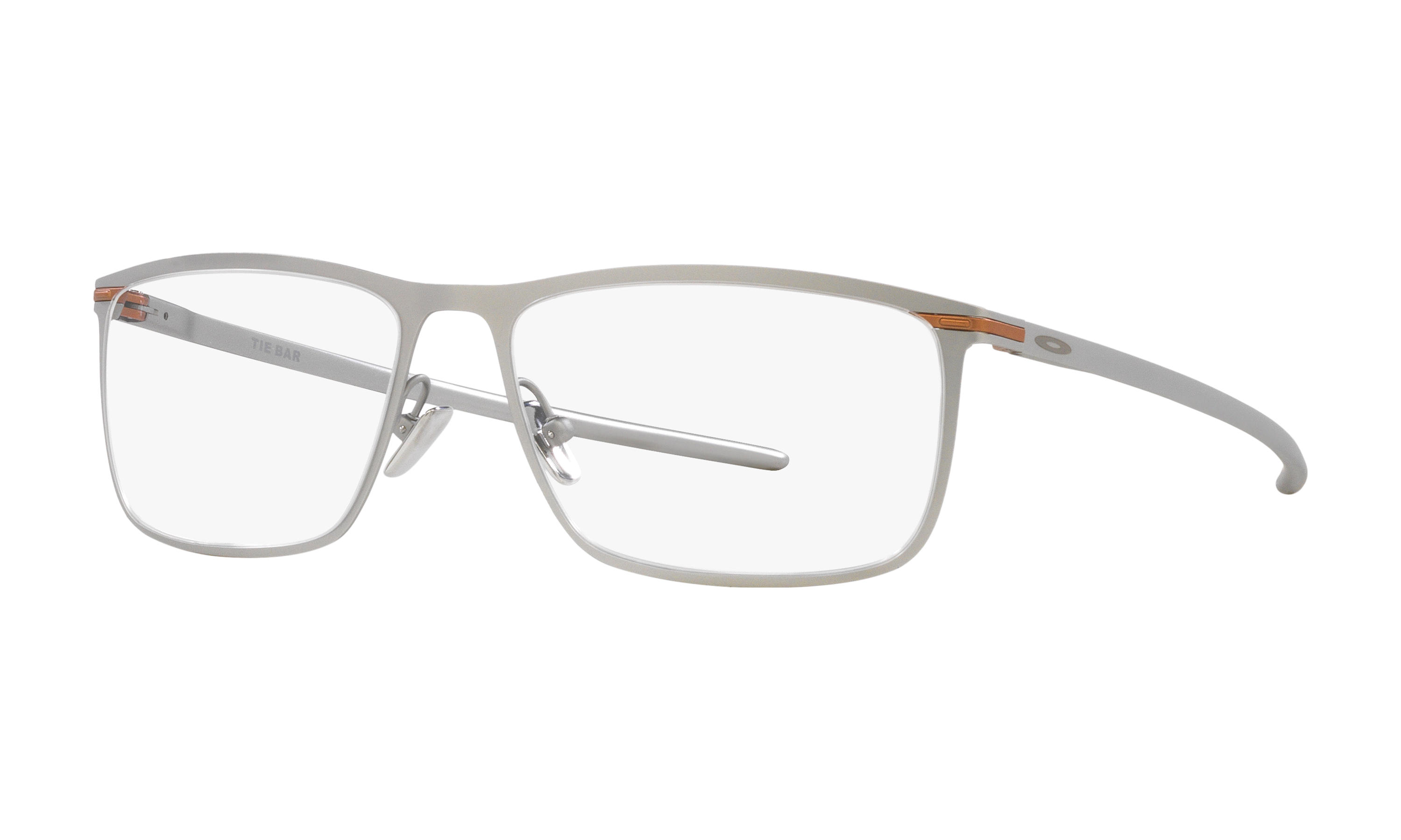 Tie Bar™ Satin Chrome Eyeglasses | Oakley® SE