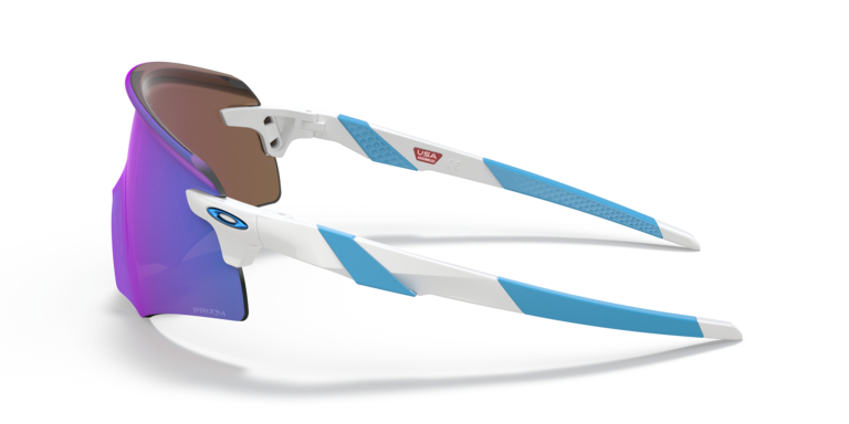 Encoder (Low Bridge Fit) Prizm Sapphire Lenses, Polished White Frame ...