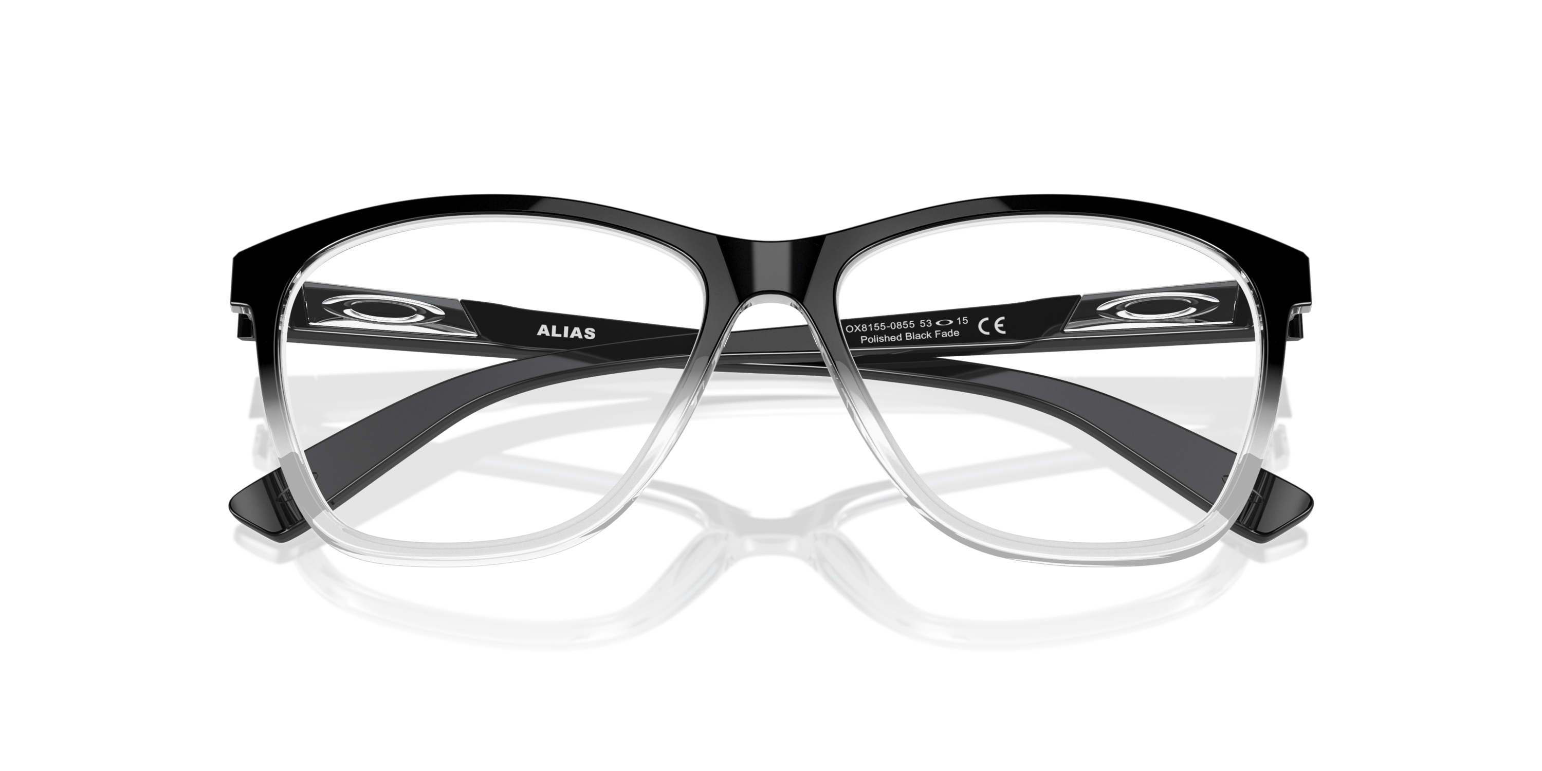 Alias™ Polished Black Fade Eyeglasses | Oakley® US