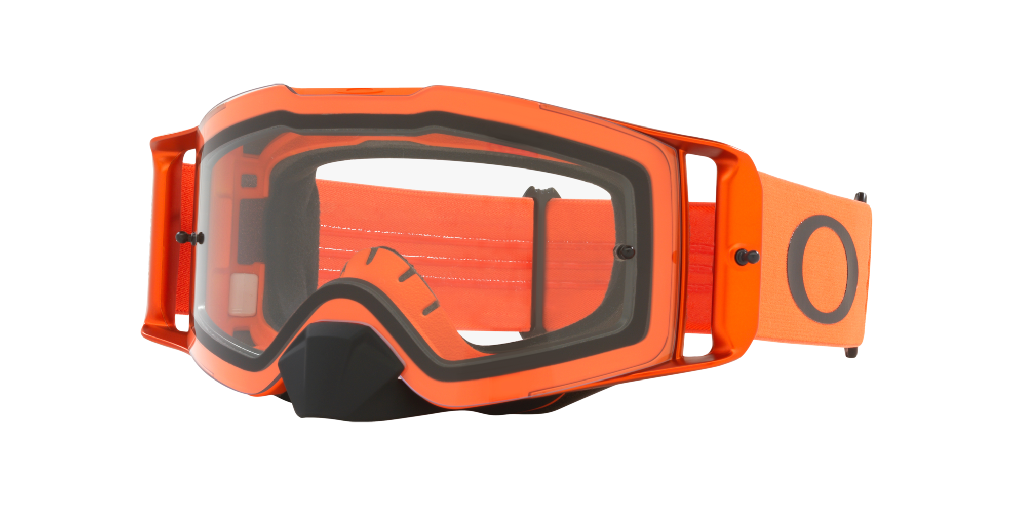 Oakley Front Line™ MX Goggles - Moto Orange - Clear - OO7087-78 ...