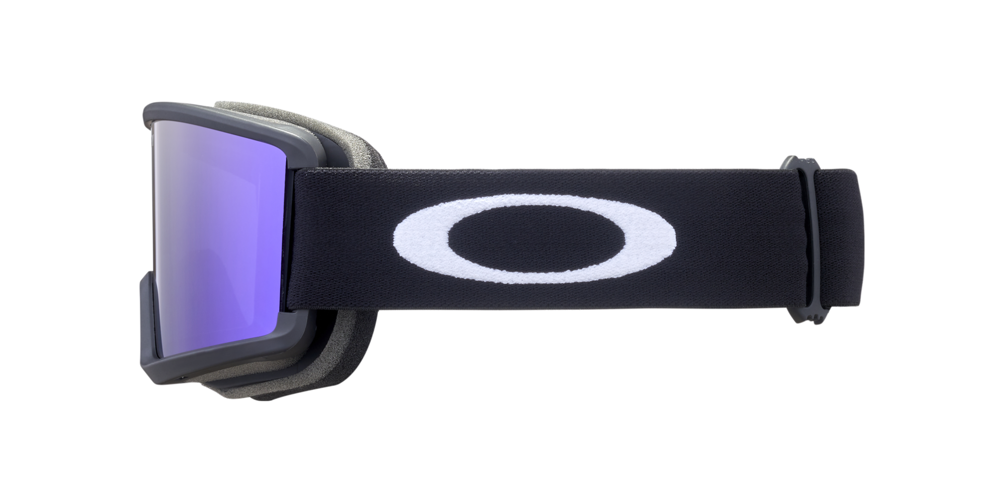 Oakley Target Line S Snow Goggles - Matte Black - Violet Iridium ...