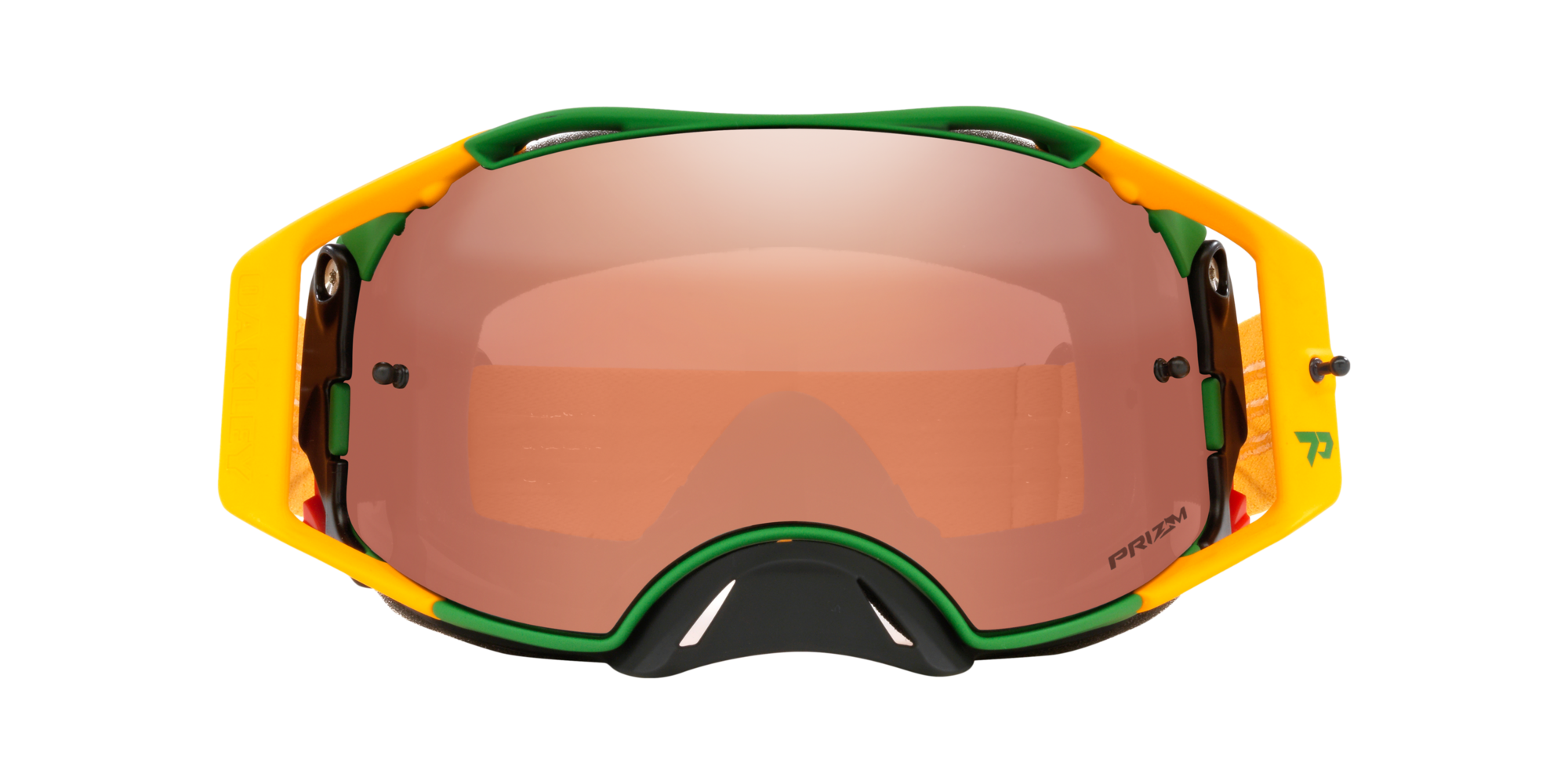 Oakley Airbrake® MX Toby Price Signature Series Goggles - Gold - Prizm ...