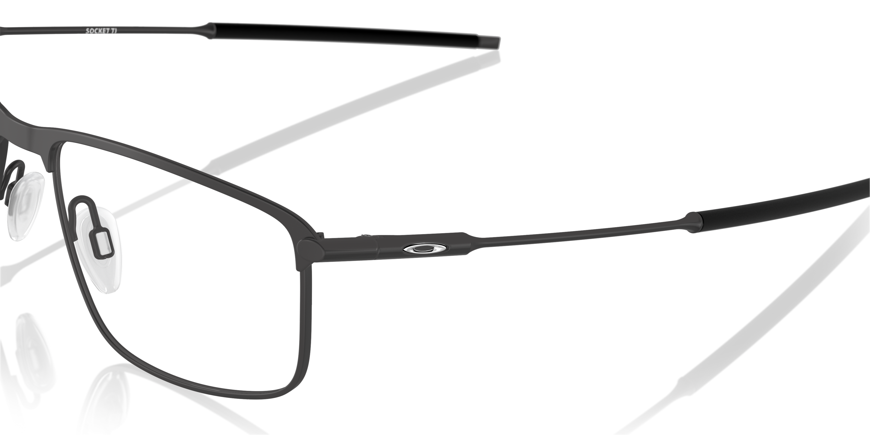 Socket TI Satin Black Eyeglasses | Oakley® US | Official Oakley ...