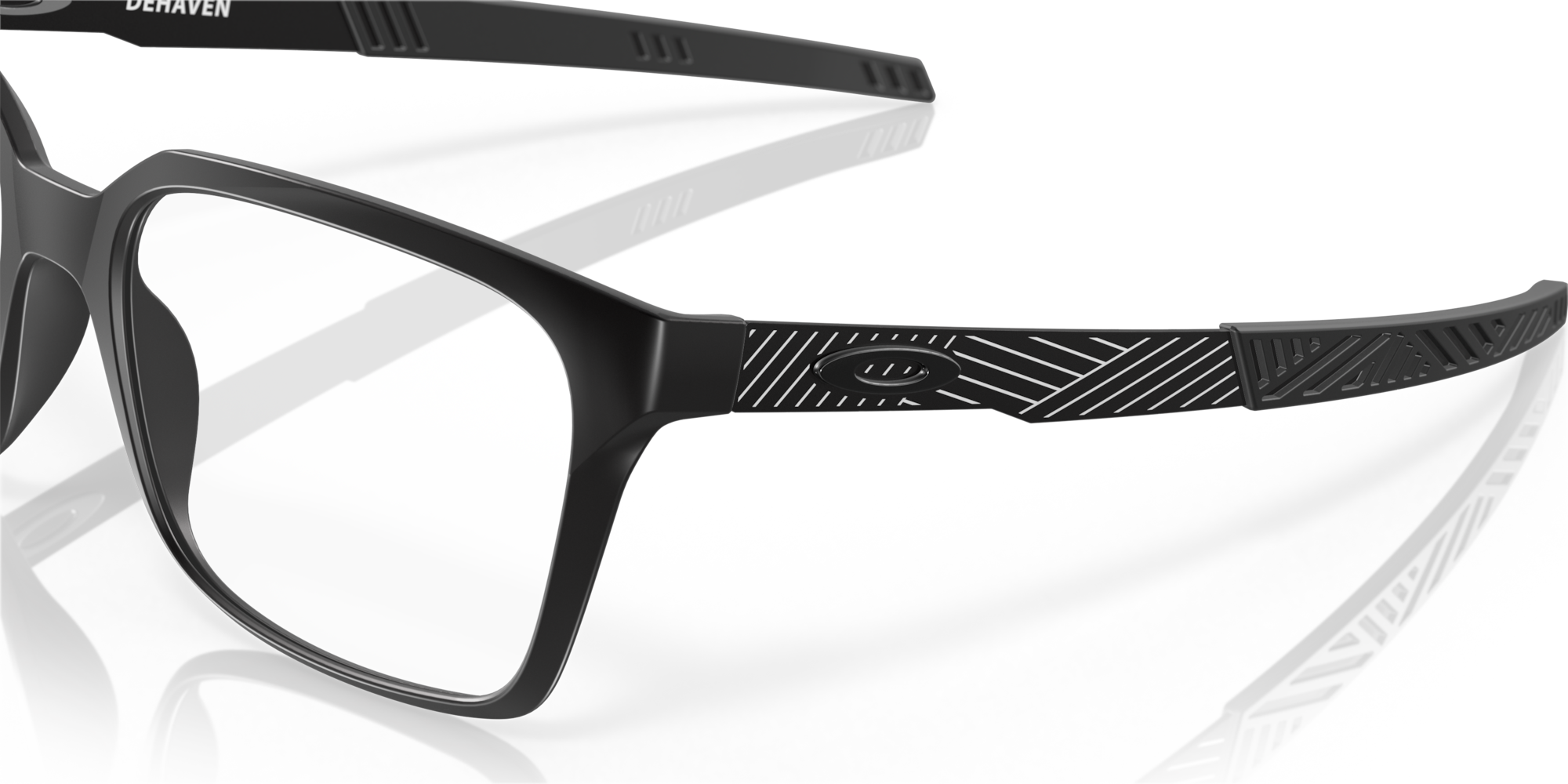 Dehaven Satin Black Eyeglasses Oakley® Us