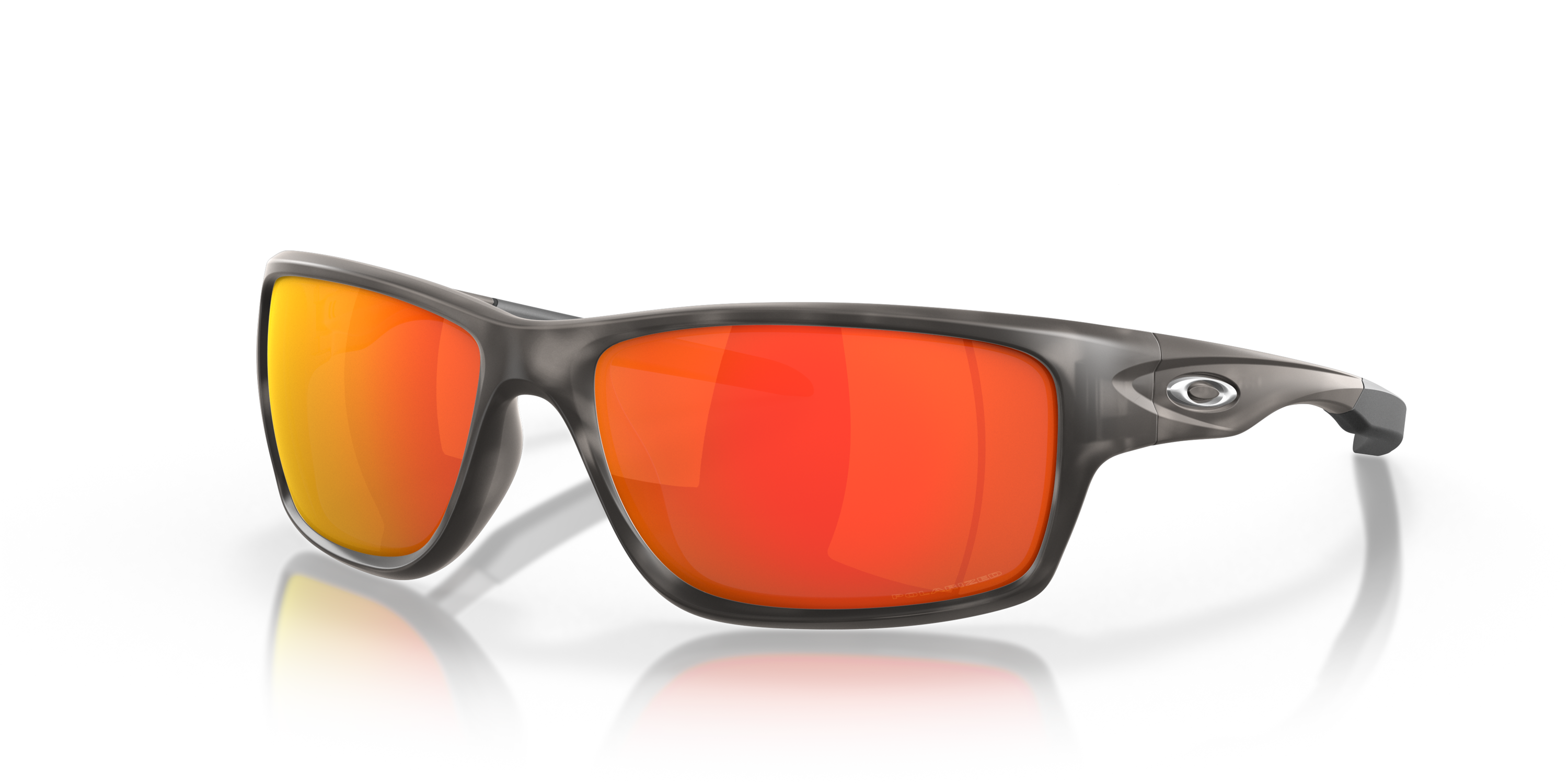 Canteen Ruby Iridium Polarized Lenses, Matte Black Tortoise Frame ...