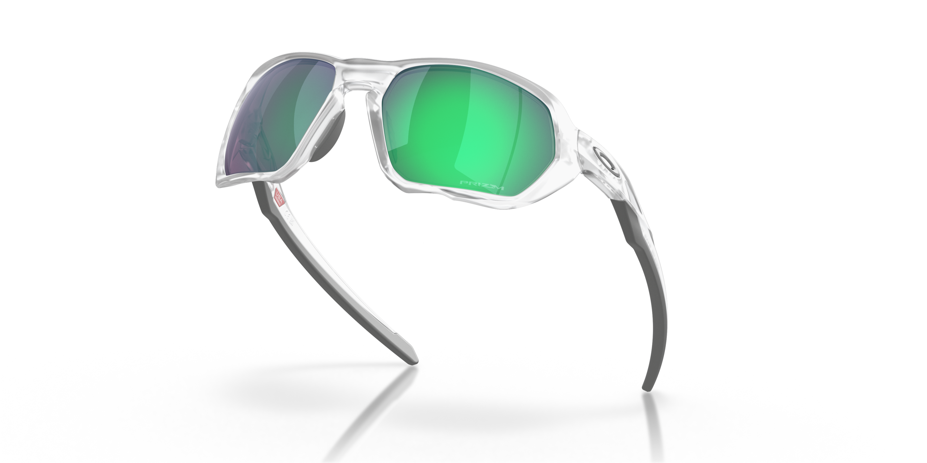 Plazma Prizm Road Jade Lenses, Matte Clear Frame Sunglasses | Oakley® US