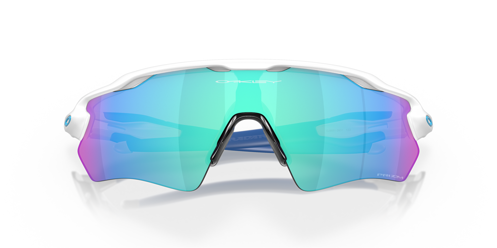 Radar® EV XS Path® (Youth Fit) Prizm Sapphire Lenses, Matte White Frame ...
