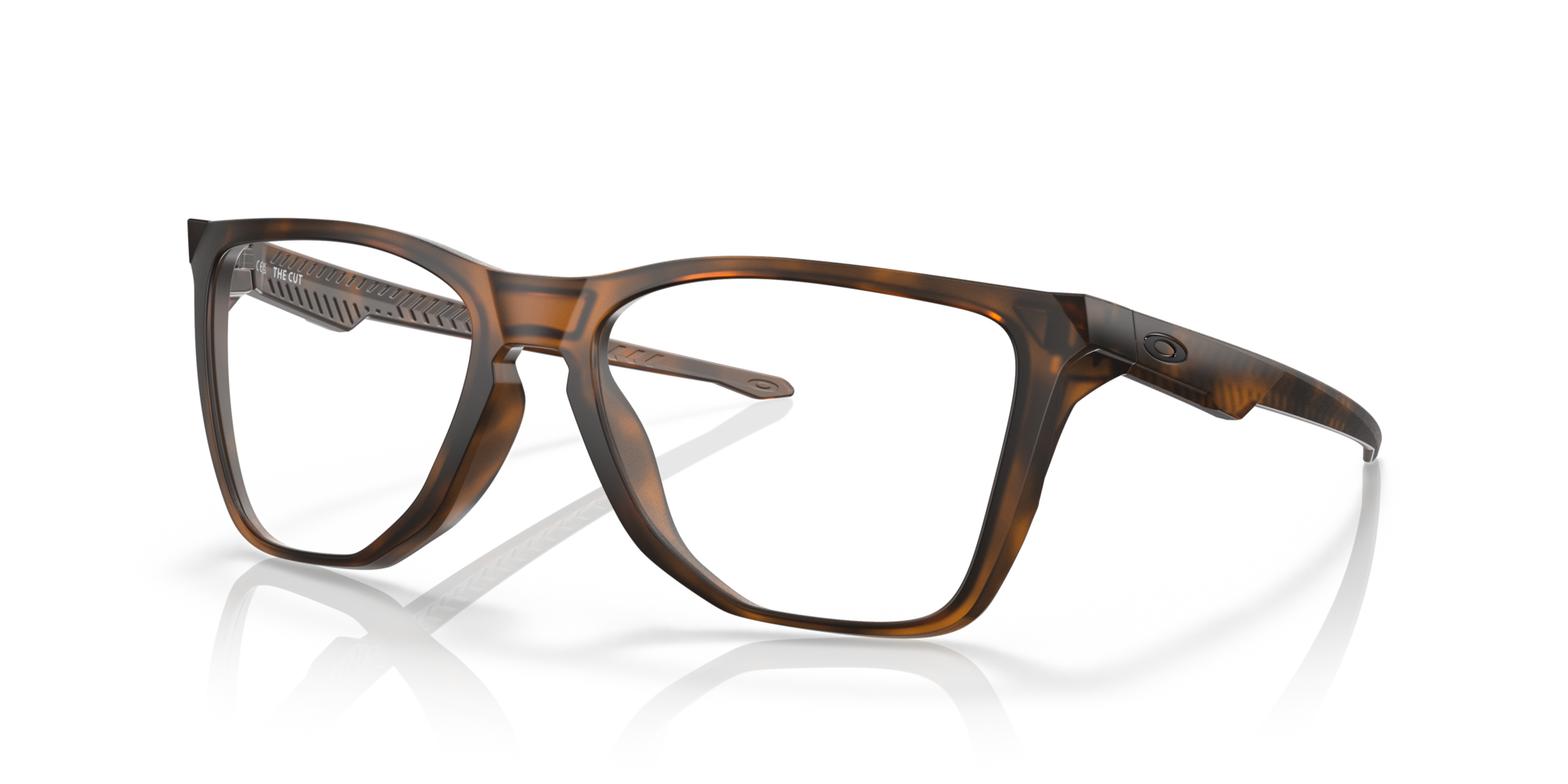 The Cut Satin Brown Tortoise Eyeglasses | Oakley® US