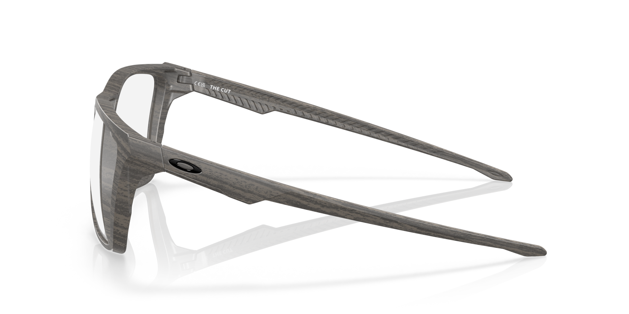 The Cut Satin Woodgrain Eyeglasses | Oakley® US