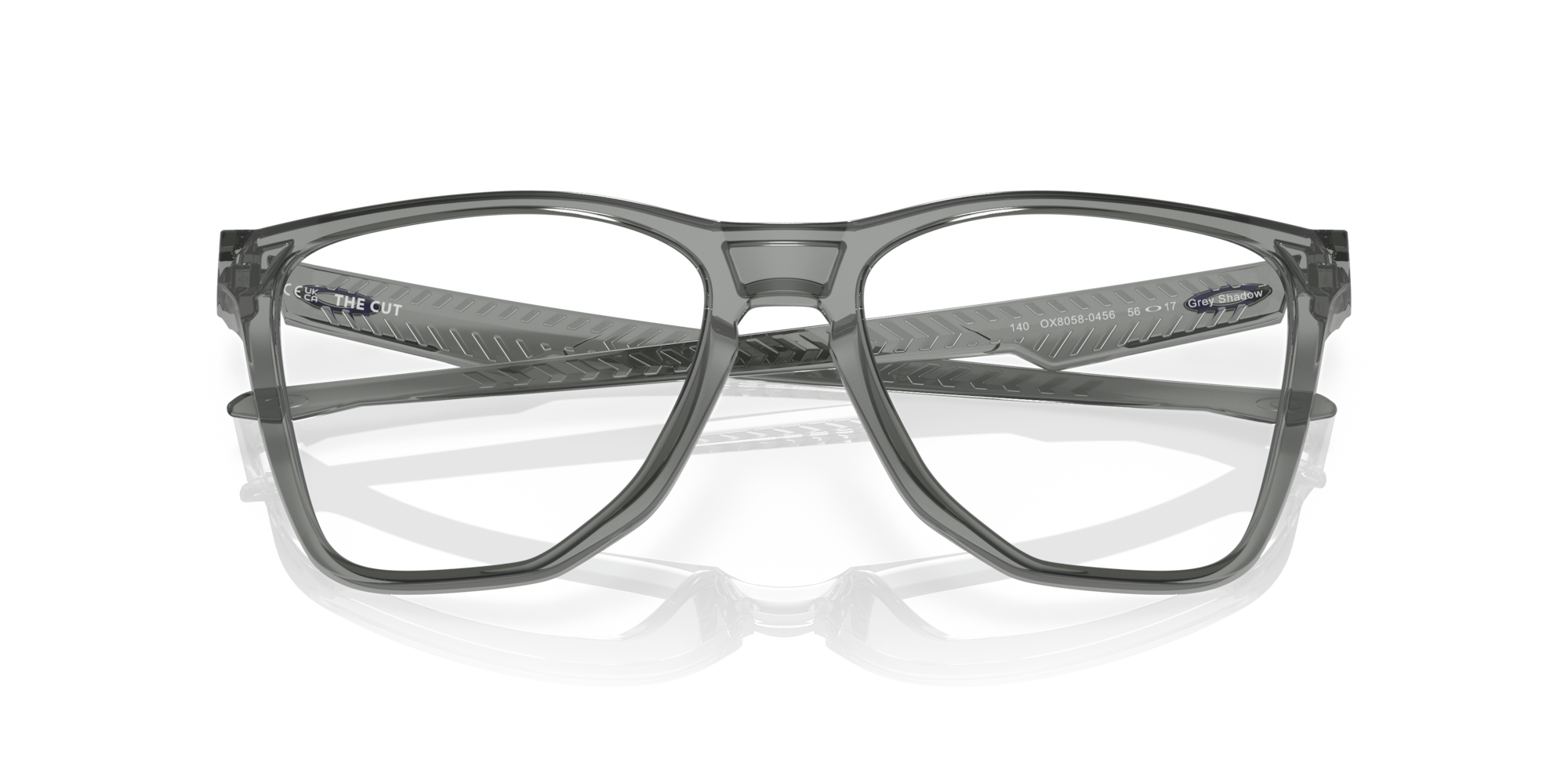 The Cut Grey Shadow Eyeglasses | Oakley® GB
