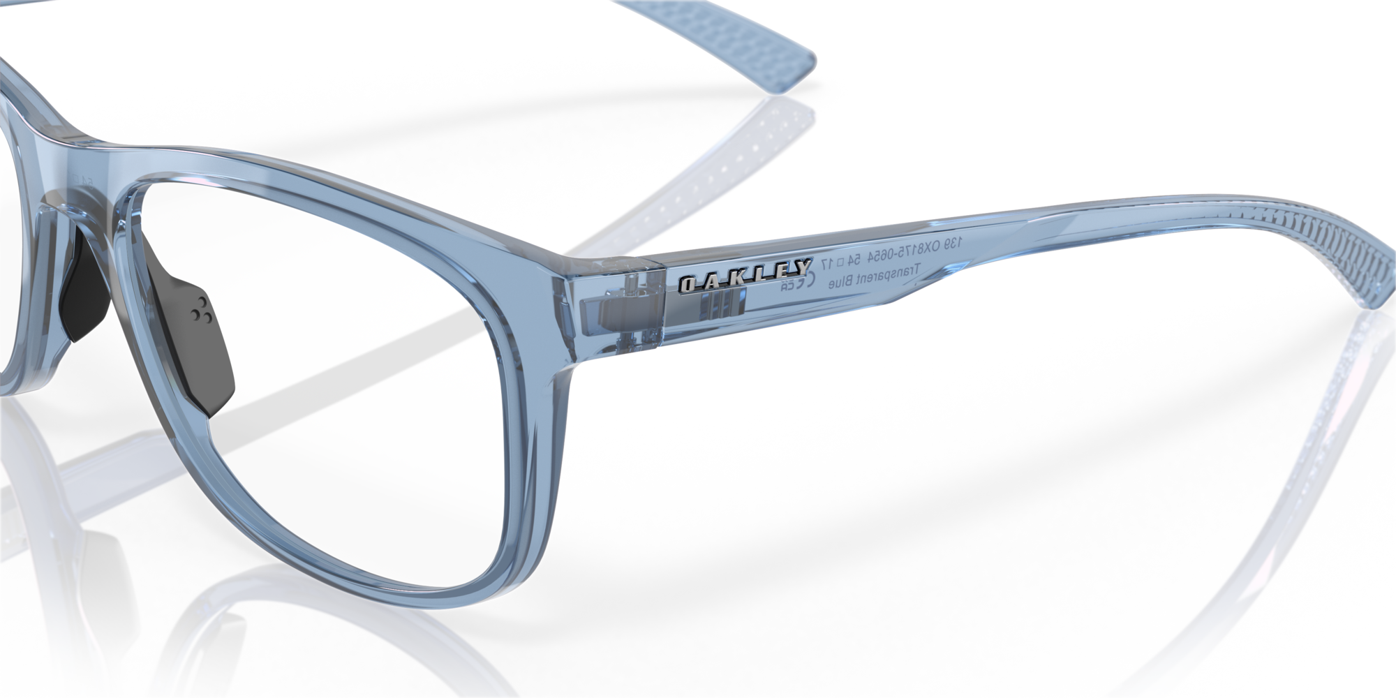 Leadline Transparent Blue Eyeglasses | Oakley® US