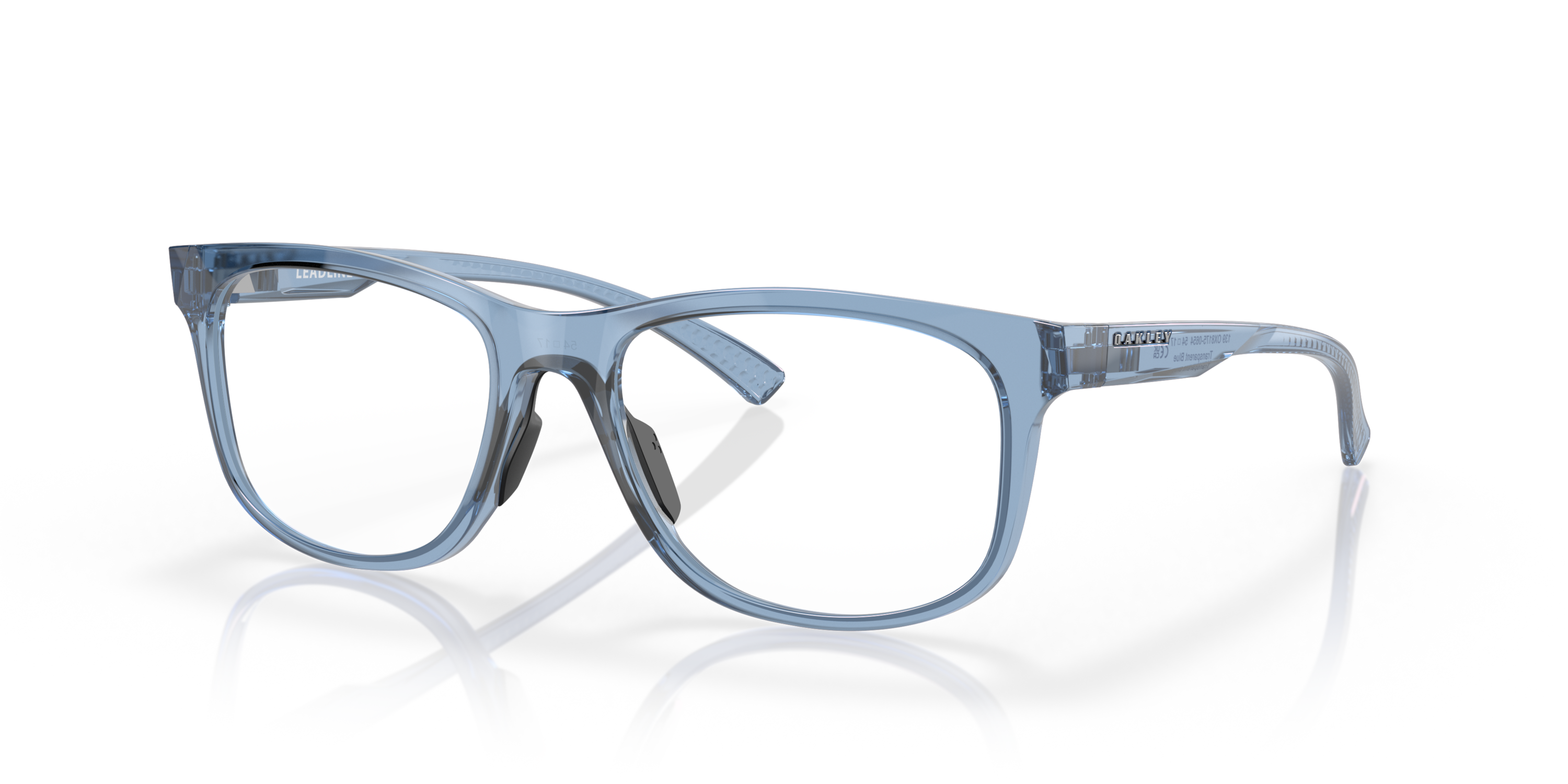 Leadline Transparent Blue Eyeglasses | Oakley® US