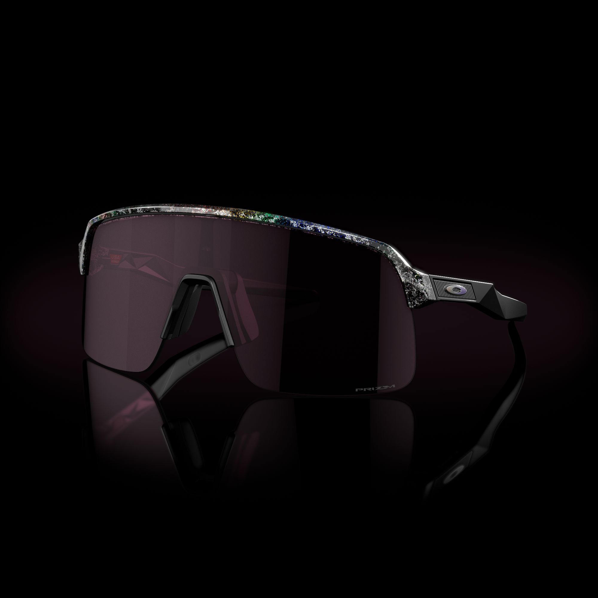 Sutro Lite Low Bridge Fit Verve Collection Prizm Road Black Lenses