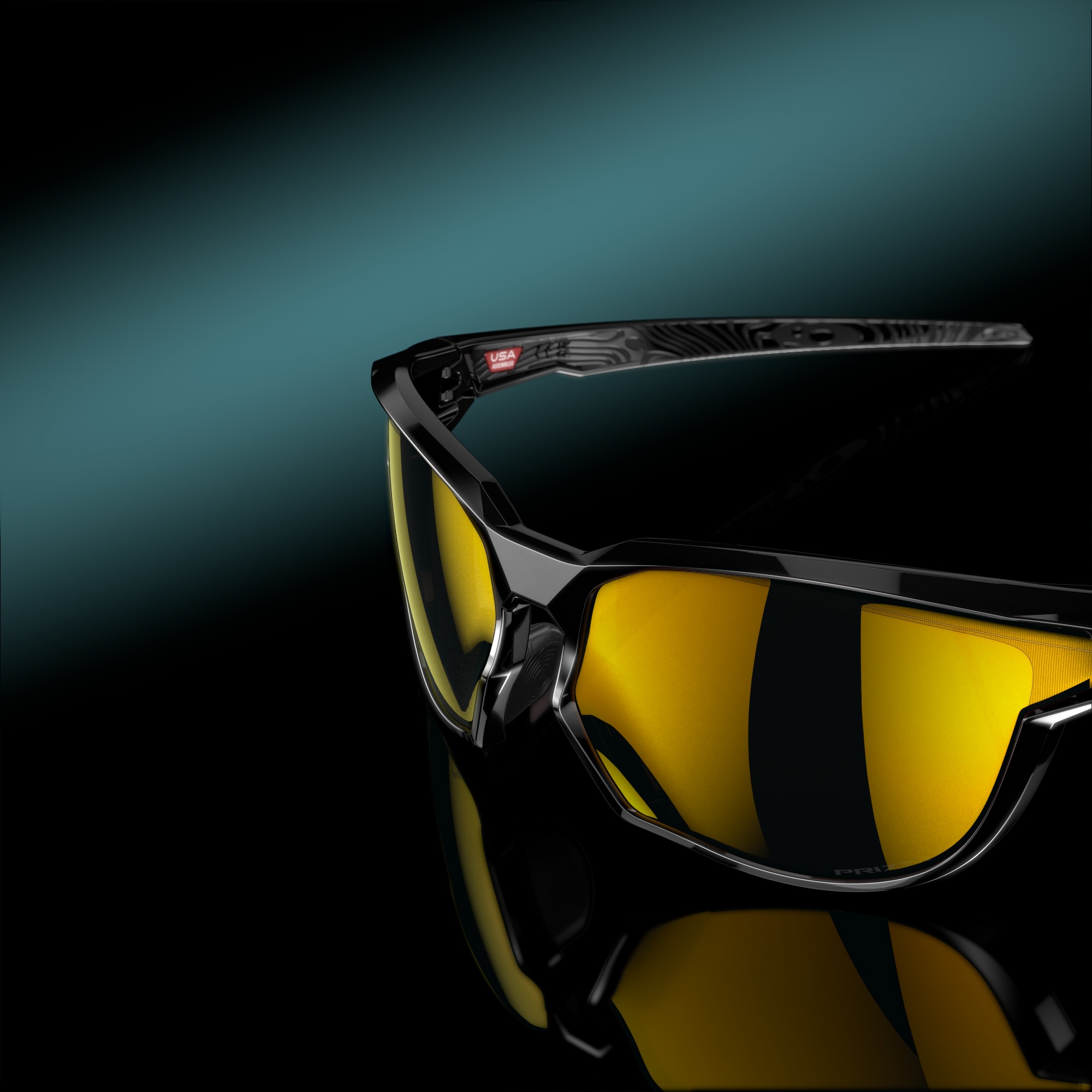 Kaast Prizm 24K Lenses, Black Ink Frame Sunglasses | Oakley® US