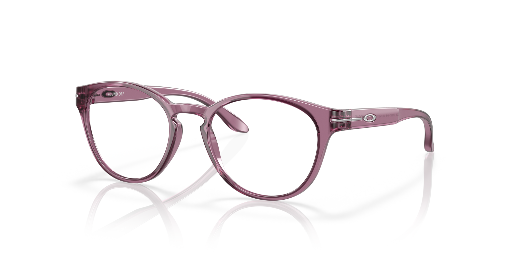 Round Off (Youth Fit) Transparent Indigo Eyeglasses | Oakley® US