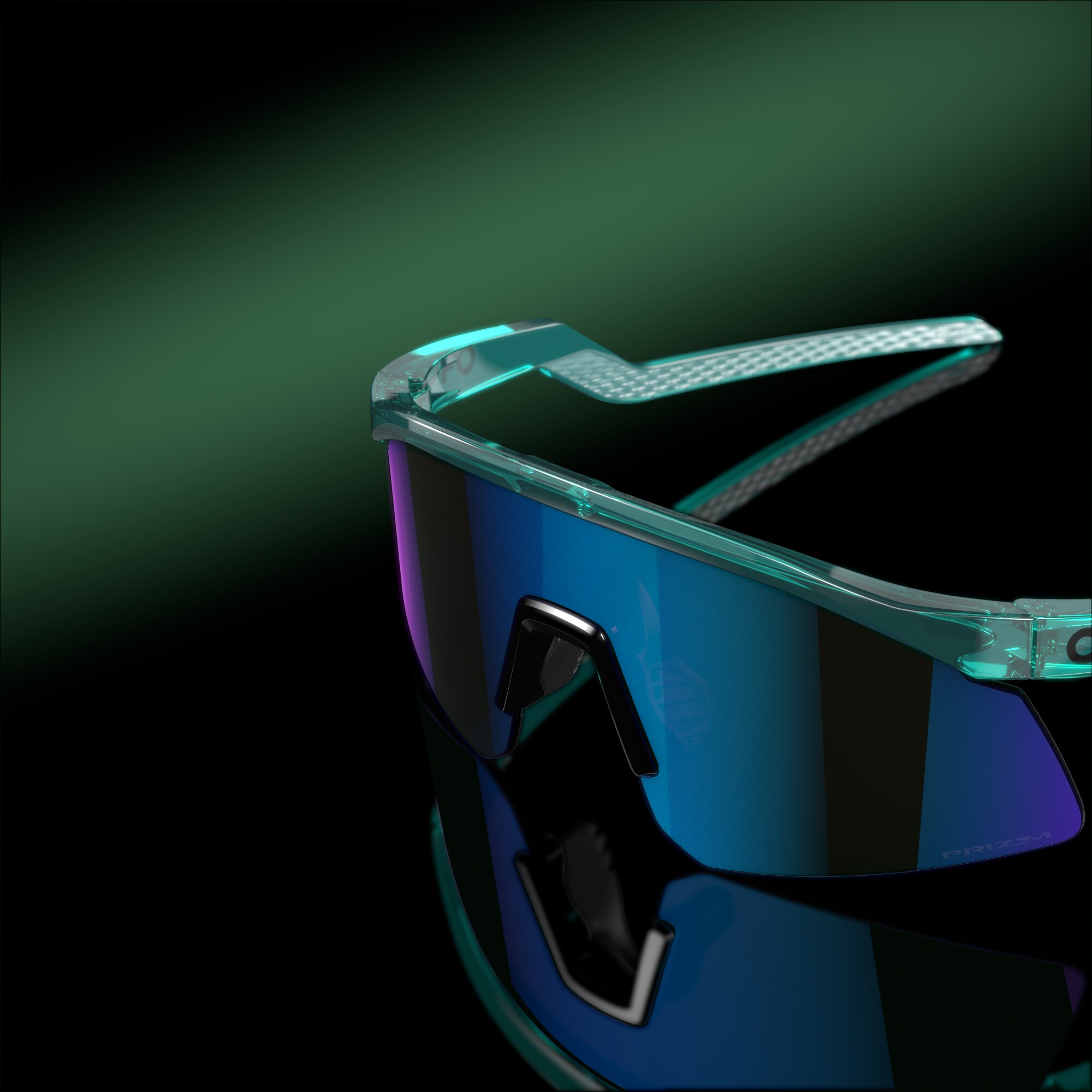 Hydra Prizm Sapphire Lenses, Trans Artic Surf Frame Sunglasses | Oakley® US