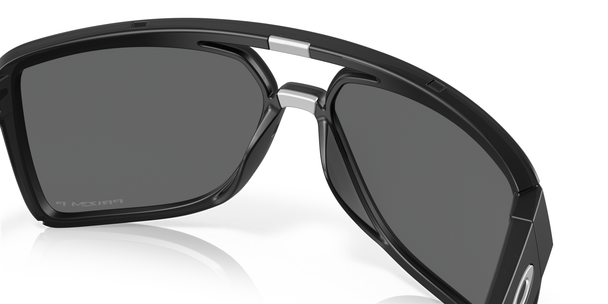 Castel Prizm Black Polarized Lenses, Matte Black Ink Frame Sunglasses ...