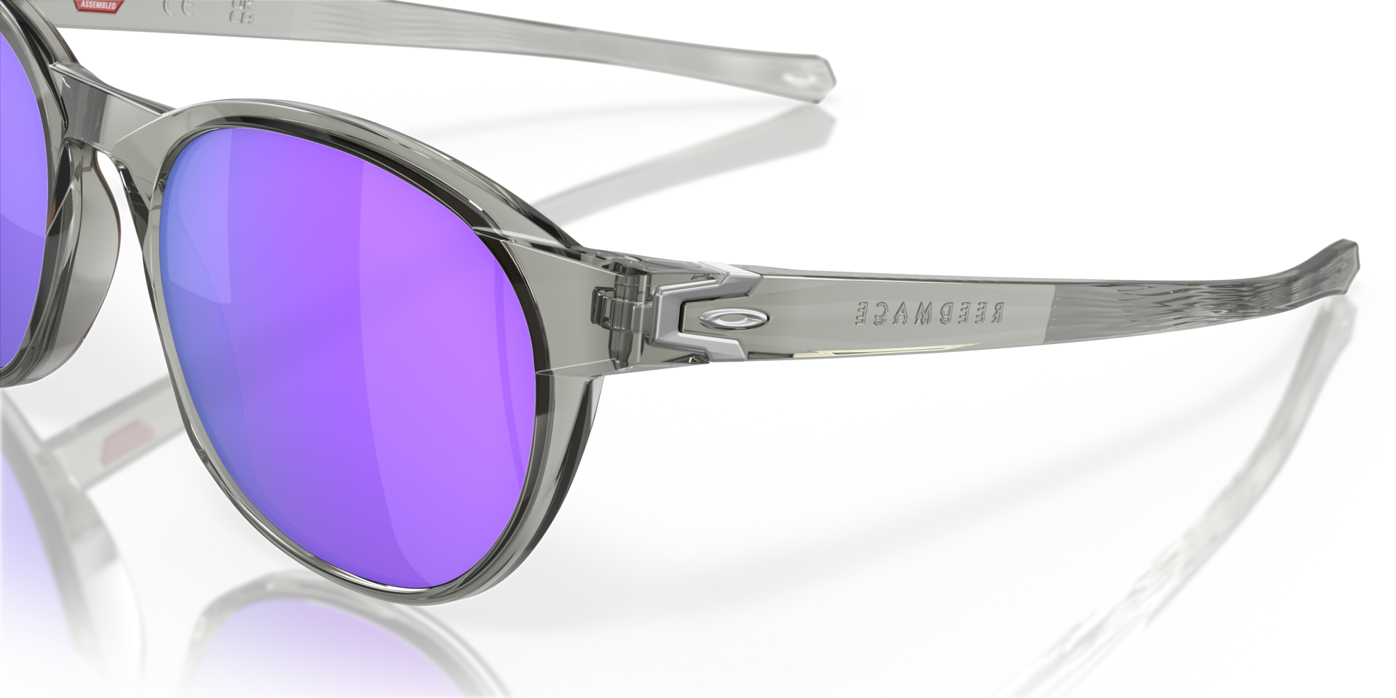 Reedmace Prizm Violet Lenses, Grey Ink Frame Sunglasses | Oakley® GB