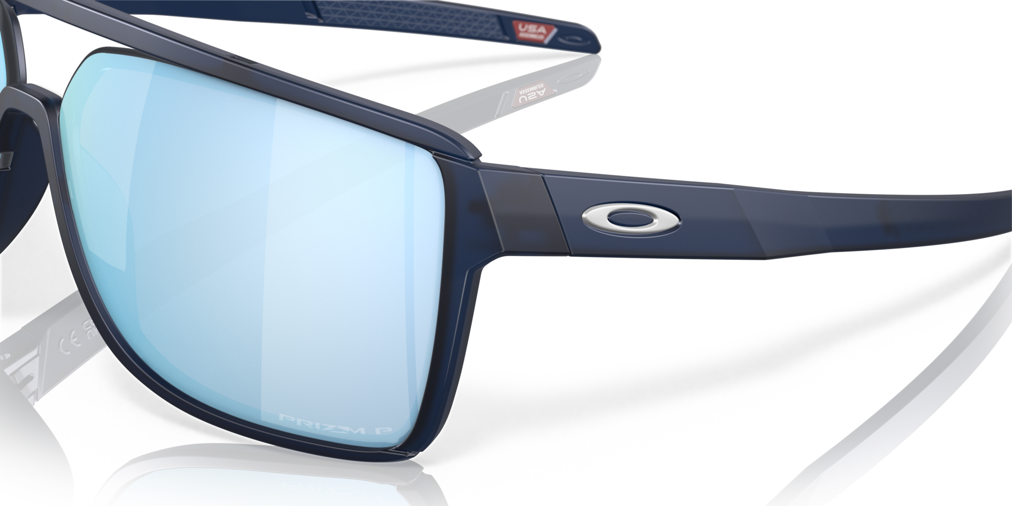 Castel Matte Translucent Blue Sunglasses | Oakley® US