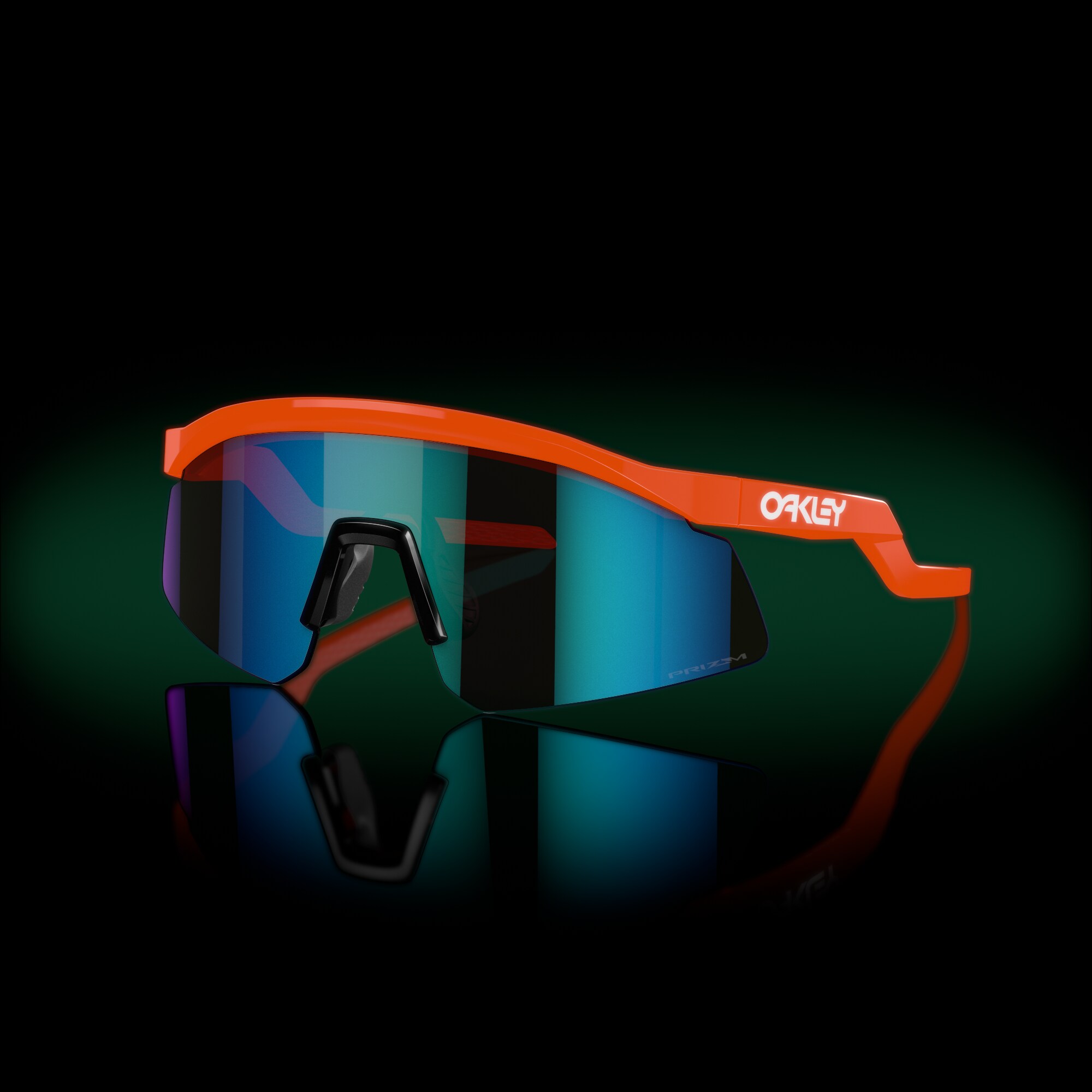 Hydra Prizm Sapphire Lenses, Neon Orange Frame Sunglasses | Oakley® US
