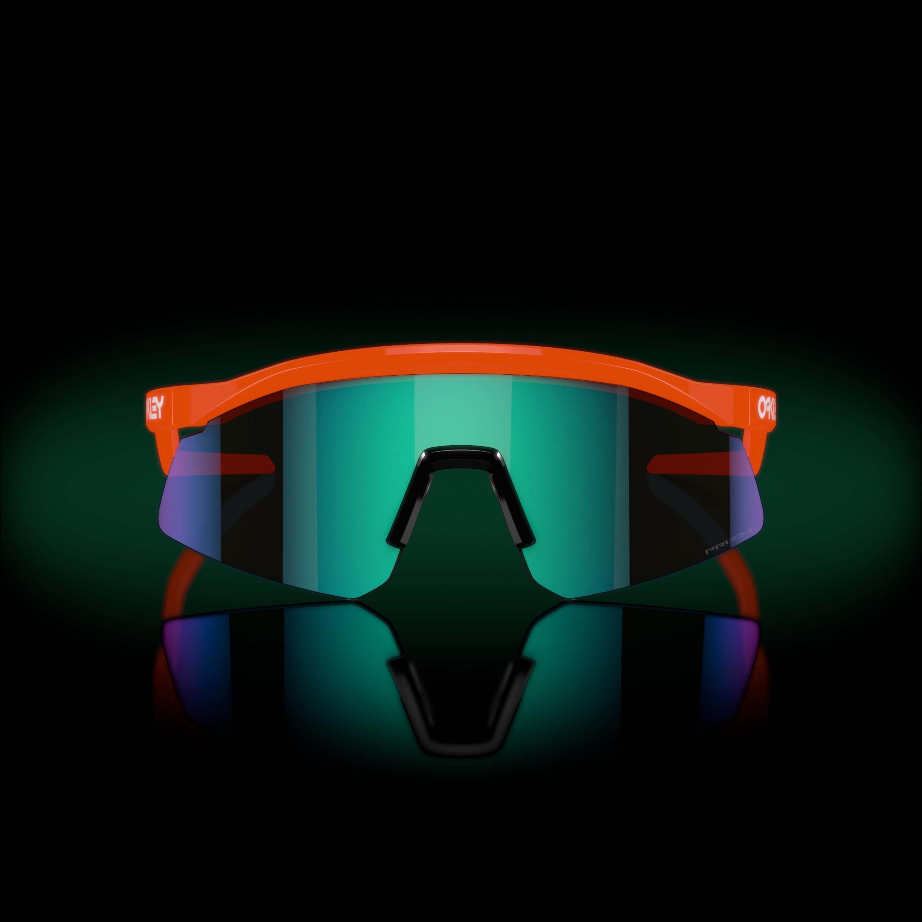 Hydra Prizm Sapphire Lenses, Neon Orange Frame Sunglasses | Oakley® US