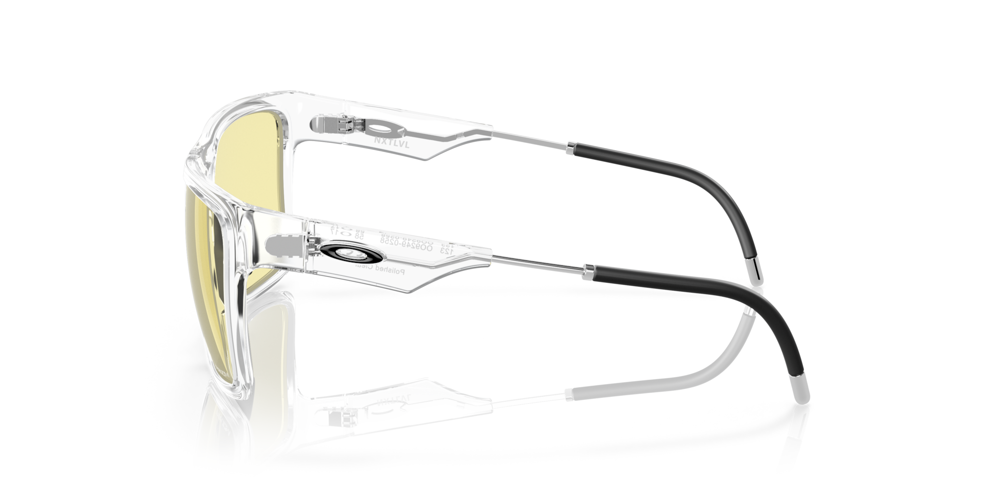 NXTLVL Gaming Collection Prizm Gaming Lenses, Polished Clear Frame ...