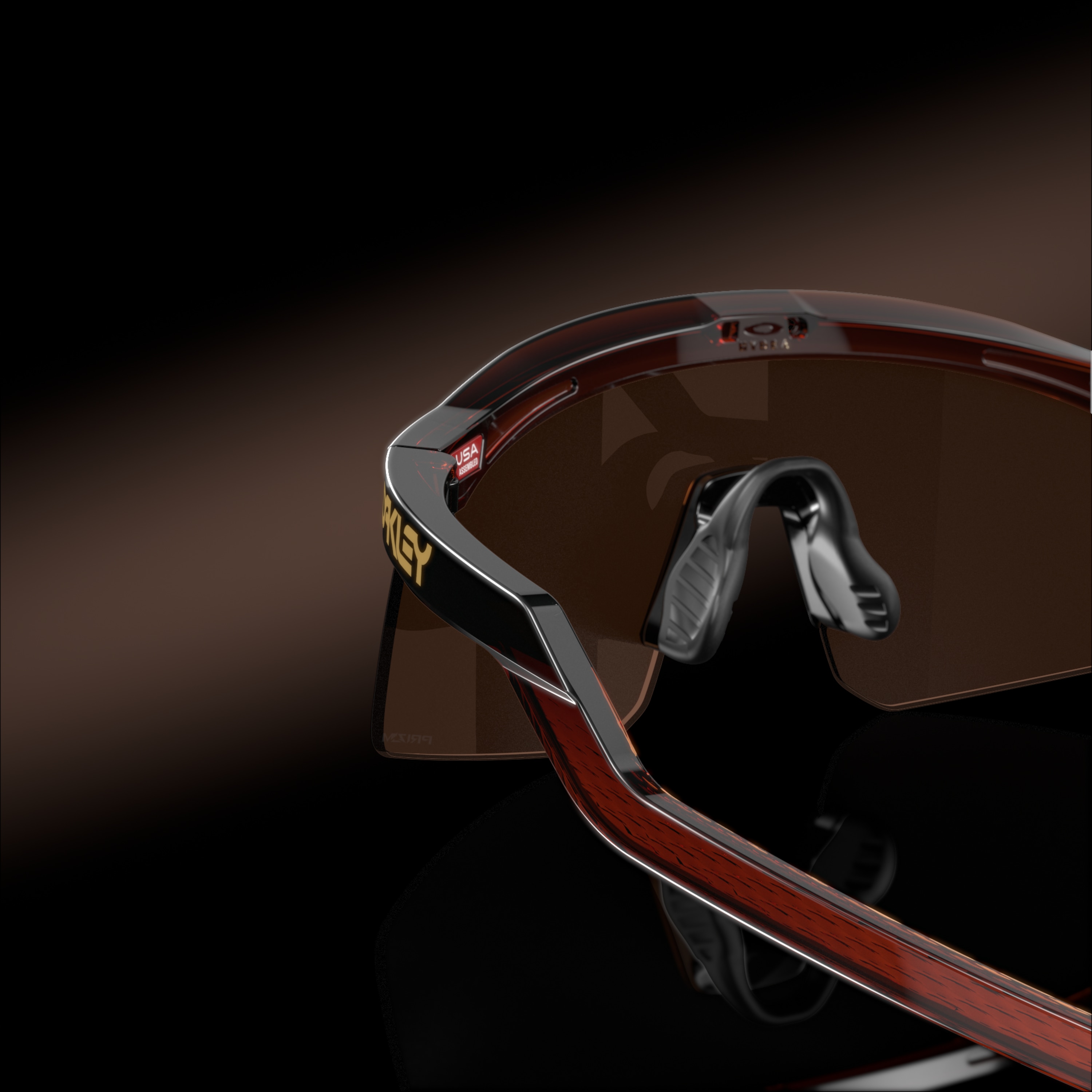 Hydra Prizm Tungsten Lenses, Rootbeer Frame Sunglasses | Oakley® US