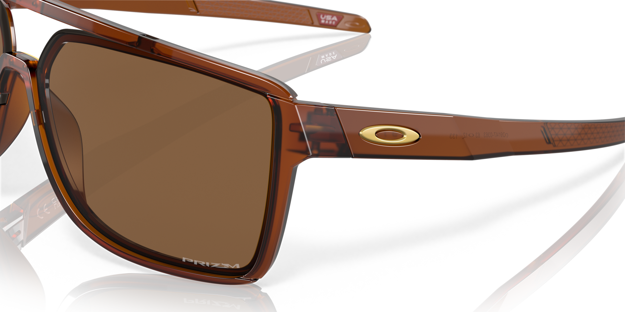 Castel Prizm Bronze Lenses, Rootbeer Frame Sunglasses | Oakley® US