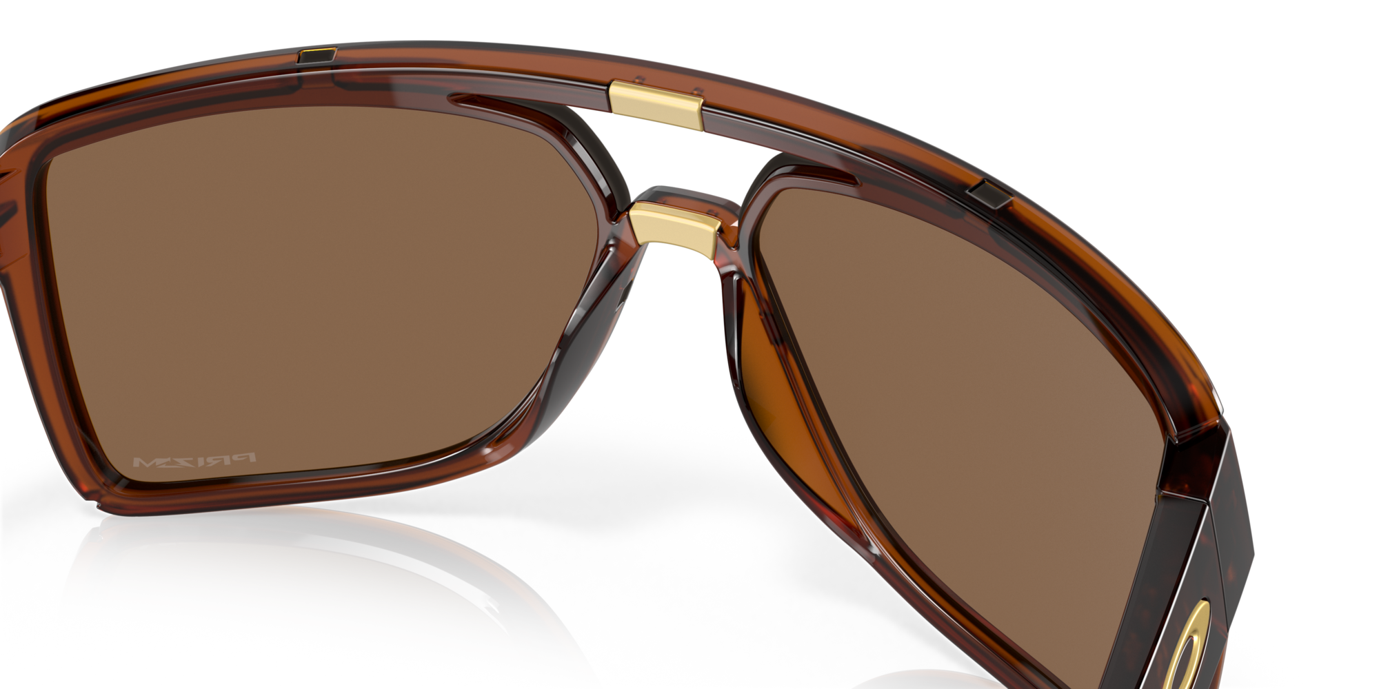 Castel Prizm Bronze Lenses, Rootbeer Frame Sunglasses | Oakley® US
